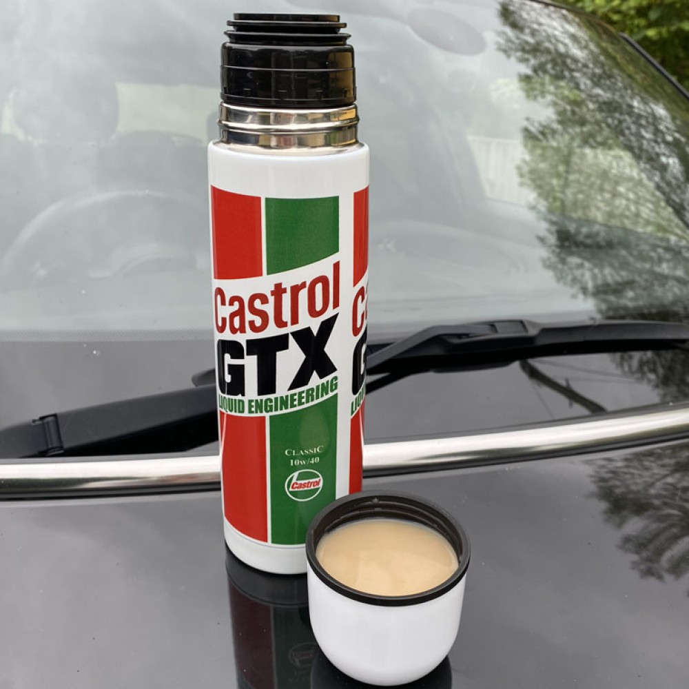 Castrol Flask